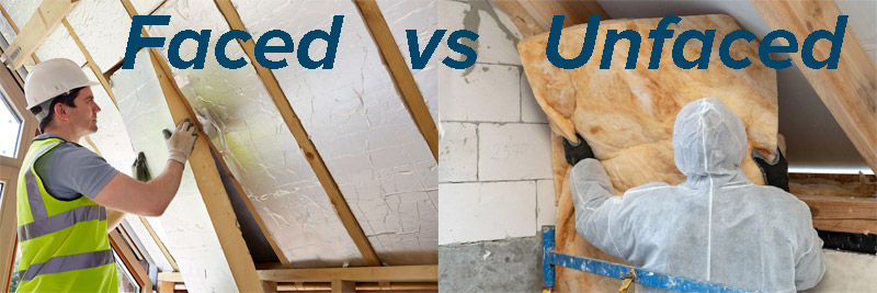 Faced Or Unfaced Insulation For Attic